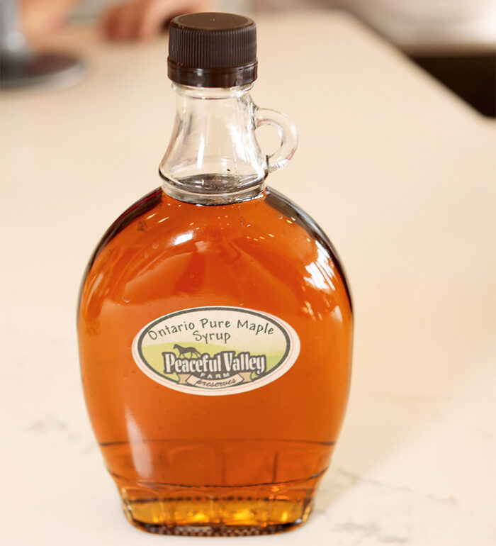 Ontario Pure Maple Syrup : Peaceful Valley Farm